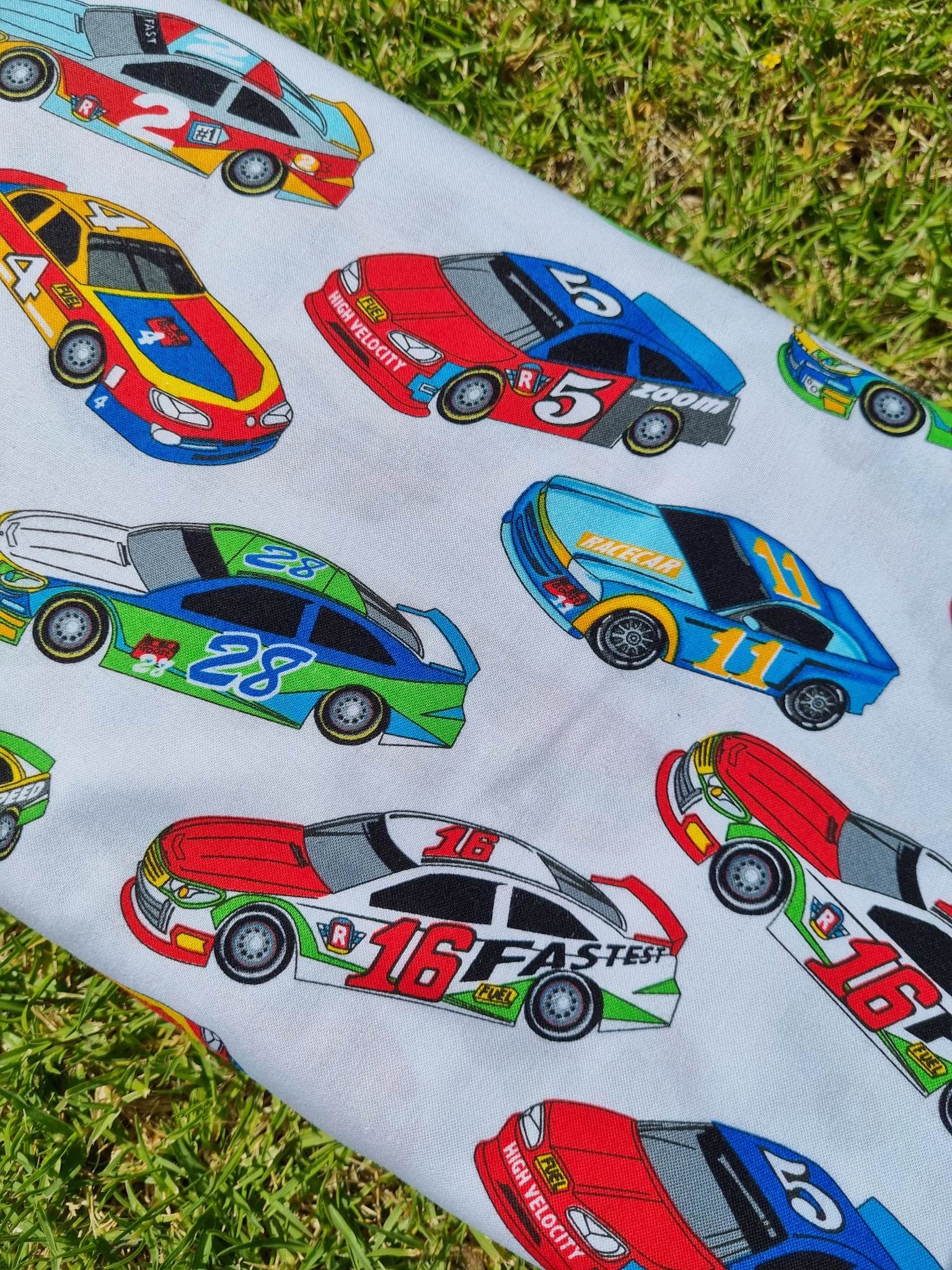 Fast track race car | Quilts By The Lakeside
